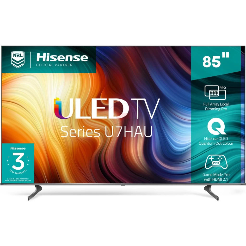 Hisense 85 Inch TV; Smart TV ULED Premium Quantum Dot 4K UHD – Black ...